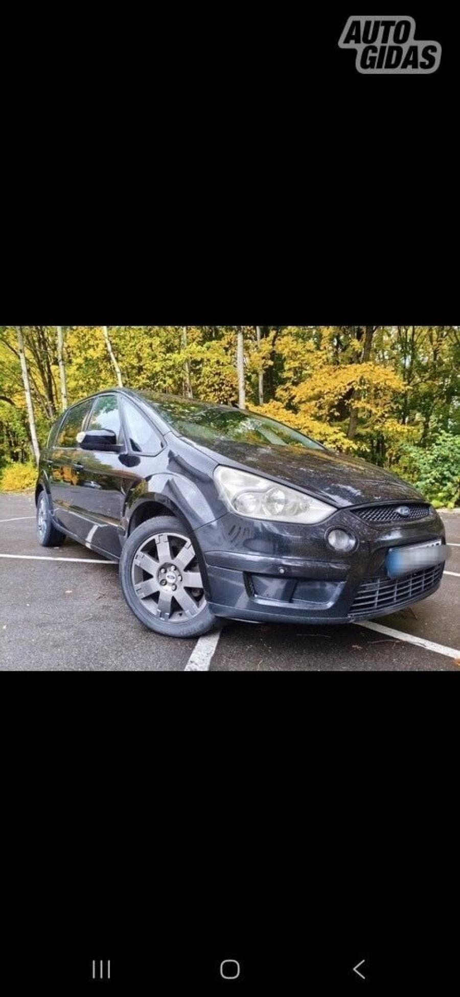Black Ford S-Max 2007 in Kaunas, with an engine capacity of 2.00 L and mileage of 305 thousand km for 2150 €, photo 6 on AUTOMOTO.COM.LV