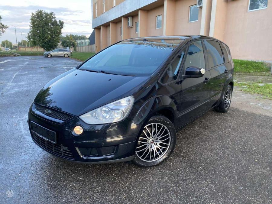 Melns Ford S-Max 2007 Šauļi, ar dzinēja tilpumu 2.00 L un nobraukumu 260 tūkst. km par 3150 €, foto 3 vietnē AUTOMOTO.COM.LV