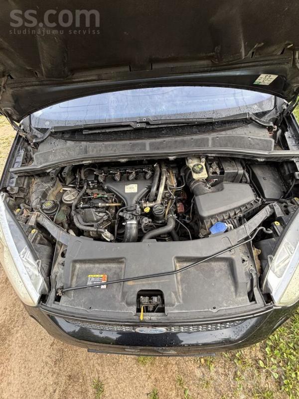Black Ford S-Max 2007 in Madona, with an engine capacity of 2.00 L and mileage of 298 thousand km for 1450 €, photo 6 on AUTOMOTO.COM.LV