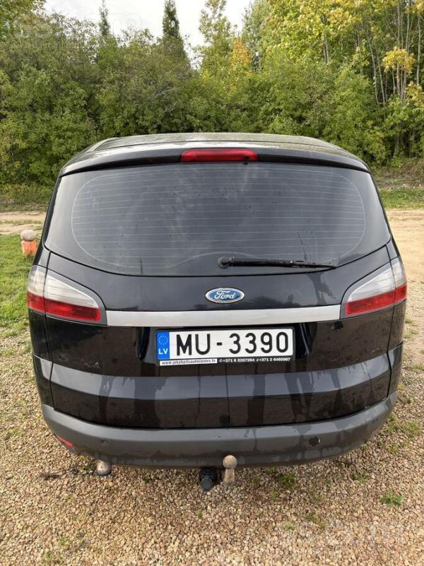 Melns Ford S-Max 2007 Madona, ar dzinēja tilpumu 2.00 L un nobraukumu 298 tūkst. km par 1450 €, foto 4 vietnē AUTOMOTO.COM.LV