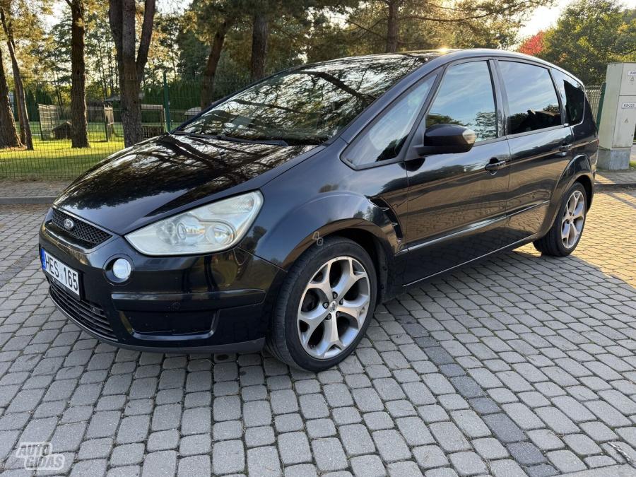 Melns Ford S-Max 2007 Druskininkai, ar dzinēja tilpumu 2.00 L un nobraukumu 399 tūkst. km par 1900 €, foto 1 vietnē AUTOMOTO.COM.LV