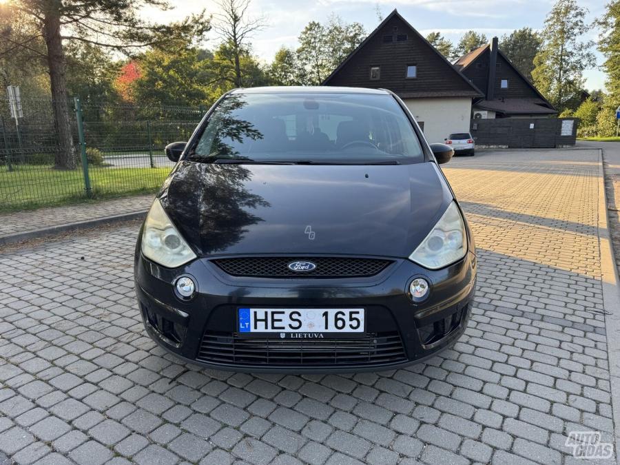 Melns Ford S-Max 2007 Druskininkai, ar dzinēja tilpumu 2.00 L un nobraukumu 399 tūkst. km par 1900 €, foto 4 vietnē AUTOMOTO.COM.LV