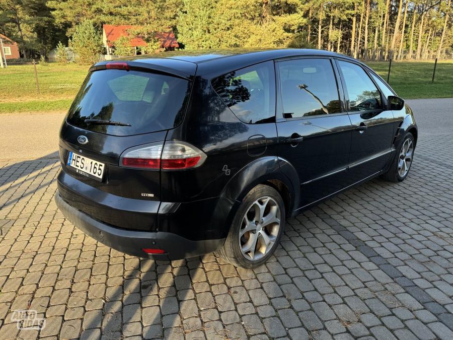 Melns Ford S-Max 2007 Druskininkai, ar dzinēja tilpumu 2.00 L un nobraukumu 399 tūkst. km par 1900 €, foto 7 vietnē AUTOMOTO.COM.LV