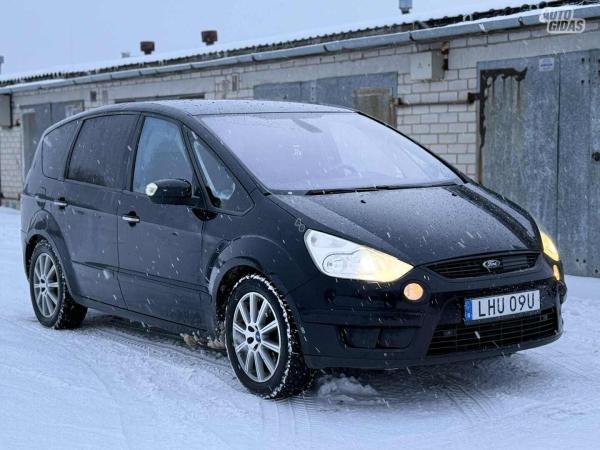 Melns Ford S-Max 2008 Šilutė, ar dzinēja tilpumu 2.00 L un nobraukumu 320 tūkst. km par 2499 €, foto 1 vietnē AUTOMOTO.COM.LV