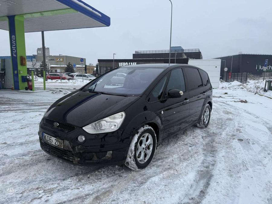 Melns Ford S-Max 2008 Prienai, ar dzinēja tilpumu 1.75 L un nobraukumu 314 tūkst. km par 2200 €, foto 1 vietnē AUTOMOTO.COM.LV