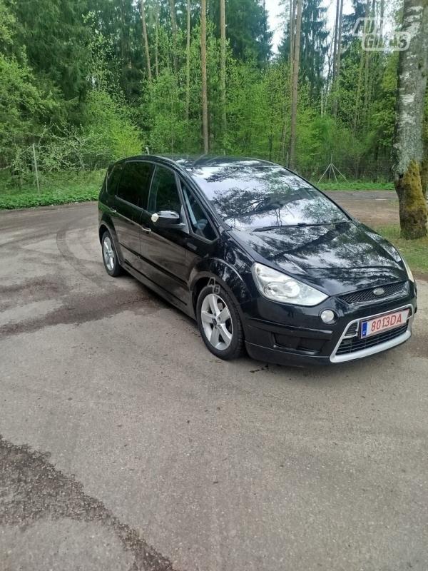 Black Ford S-Max 2008 in Taurage, with an engine capacity of 2.20 L and mileage of 338 thousand km for 3450 €, photo 1 on AUTOMOTO.COM.LV