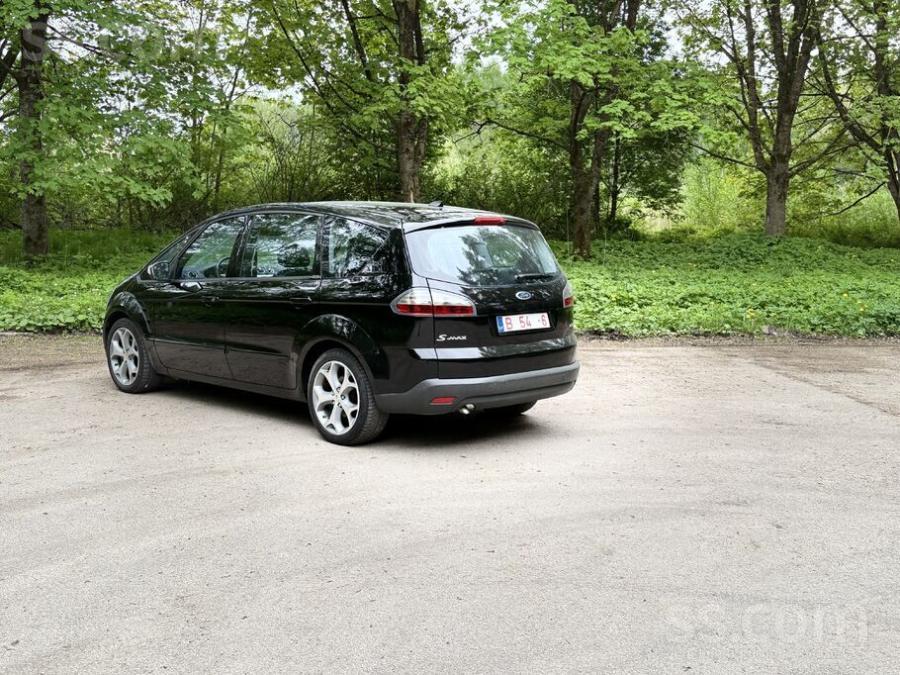 Melns Ford S-Max 2008 Rīga, ar dzinēja tilpumu 2.00 L un nobraukumu 242 tūkst. km par 3990 €, foto 6 vietnē AUTOMOTO.COM.LV