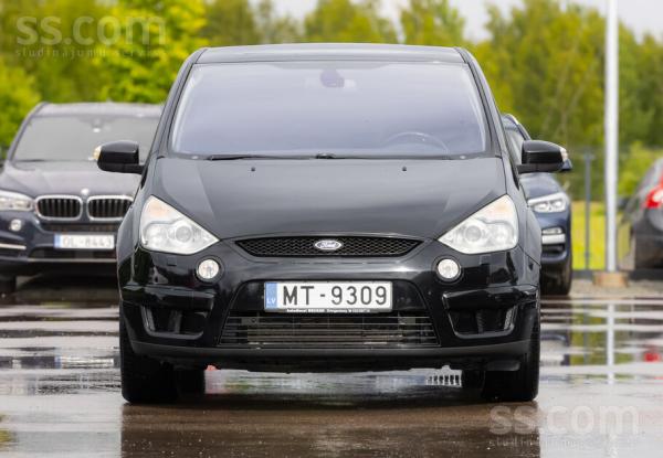 Black Ford S-Max 2008 in Jelgava, with an engine capacity of 2.20 L and mileage of 0 thousand km for 3750 €, photo 2 on AUTOMOTO.COM.LV
