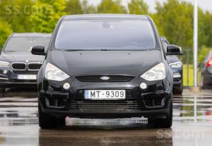 Black Ford S-Max 2008 in Jelgava, with an engine capacity of 2.20 L and mileage of 0 thousand km for 3750 €, photo 3 on AUTOMOTO.COM.LV