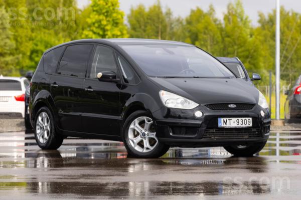 Black Ford S-Max 2008 in Jelgava, with an engine capacity of 2.20 L and mileage of 0 thousand km for 3750 €, photo 3 on AUTOMOTO.COM.LV