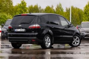 Black Ford S-Max 2008 in Jelgava, with an engine capacity of 2.20 L and mileage of 0 thousand km for 3750 €, photo 5 on AUTOMOTO.COM.LV