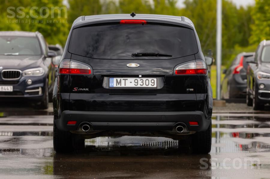 Black Ford S-Max 2008 in Jelgava, with an engine capacity of 2.20 L and mileage of 0 thousand km for 3750 €, photo 6 on AUTOMOTO.COM.LV