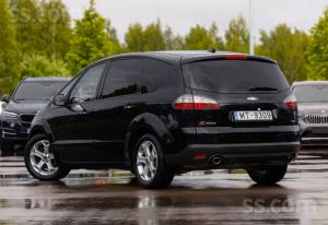 Black Ford S-Max 2008 in Jelgava, with an engine capacity of 2.20 L and mileage of 0 thousand km for 3750 €, photo 7 on AUTOMOTO.COM.LV