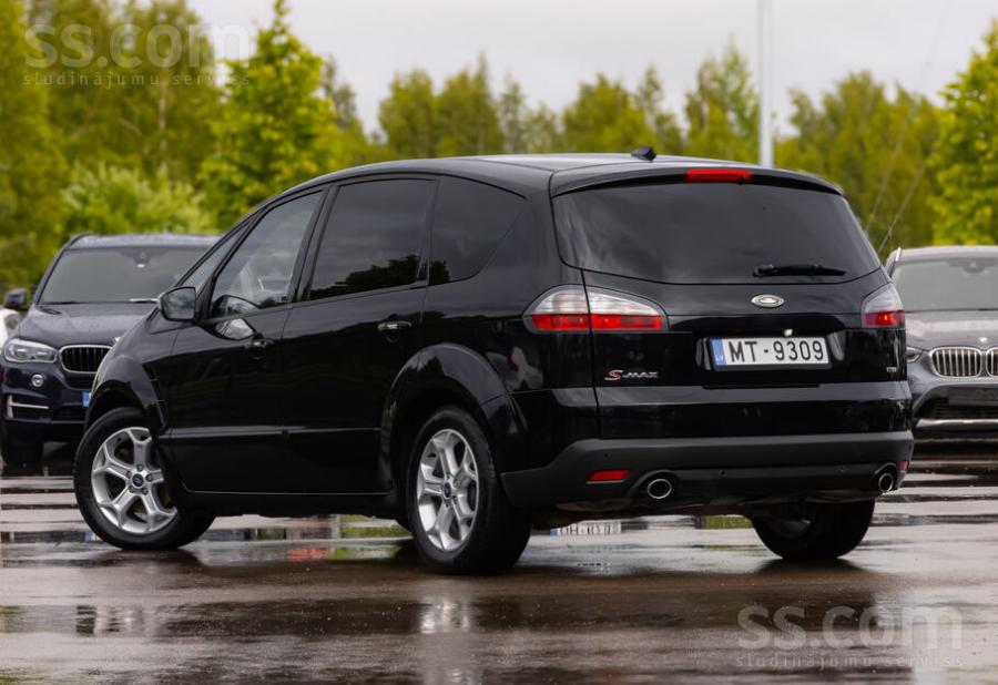 Black Ford S-Max 2008 in Jelgava, with an engine capacity of 2.20 L and mileage of 0 thousand km for 3750 €, photo 7 on AUTOMOTO.COM.LV