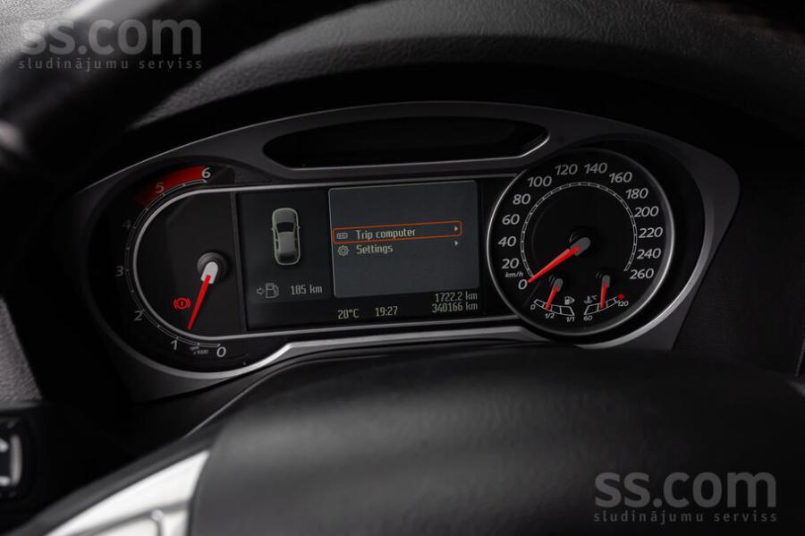 Black Ford S-Max 2008 in Jelgava, with an engine capacity of 2.20 L and mileage of 0 thousand km for 3750 €, photo 24 on AUTOMOTO.COM.LV