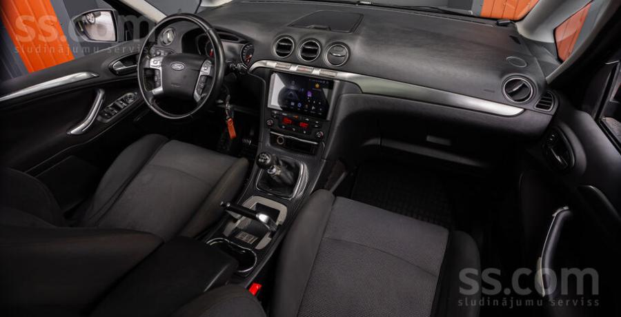 Black Ford S-Max 2008 in Jelgava, with an engine capacity of 2.20 L and mileage of 0 thousand km for 3750 €, photo 28 on AUTOMOTO.COM.LV
