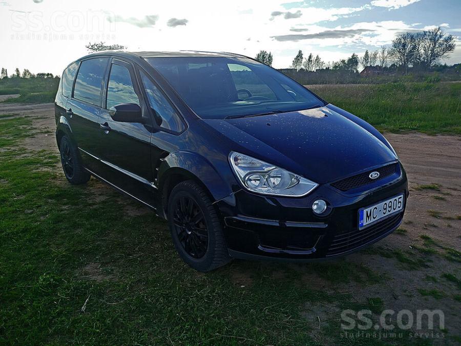 Melns Ford S-Max 2008 Daugavpils, ar dzinēja tilpumu 2.00 L un nobraukumu 264 tūkst. km par 3500 €, foto 4 vietnē AUTOMOTO.COM.LV