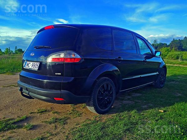 Melns Ford S-Max 2008 Daugavpils, ar dzinēja tilpumu 2.00 L un nobraukumu 264 tūkst. km par 3500 €, foto 4 vietnē AUTOMOTO.COM.LV