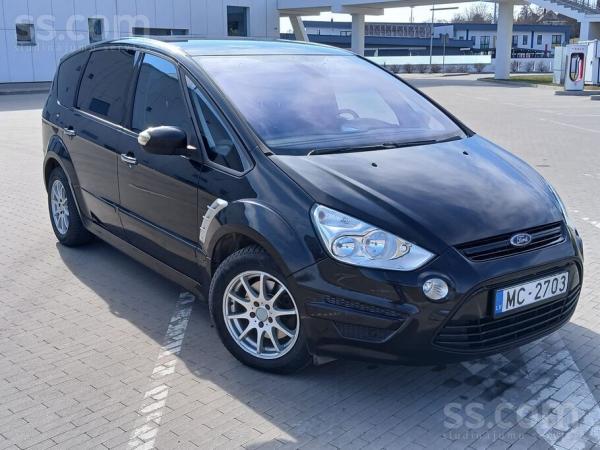 Melns Ford S-Max 2008 Rēzekne, ar dzinēja tilpumu 2.00 L un nobraukumu 311 tūkst. km par 3500 €, foto 1 vietnē AUTOMOTO.COM.LV