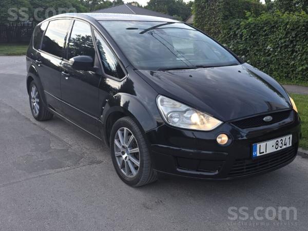 Melns Ford S-Max 2008 Rīga, ar dzinēja tilpumu 2.00 L un nobraukumu 315 tūkst. km par 3400 €, foto 2 vietnē AUTOMOTO.COM.LV