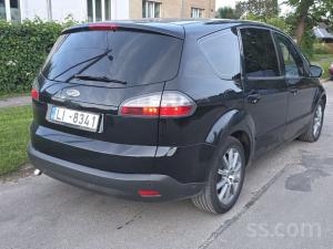 Melns Ford S-Max 2008 Rīga, ar dzinēja tilpumu 2.00 L un nobraukumu 315 tūkst. km par 3400 €, foto 4 vietnē AUTOMOTO.COM.LV