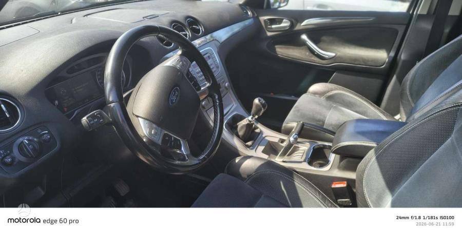 Melns Ford S-Max 2008 Klaipėda, ar dzinēja tilpumu 2.00 L un nobraukumu 262 tūkst. km par 2750 €, foto 12 vietnē AUTOMOTO.COM.LV