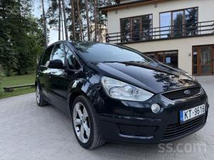 Melns Ford S-Max 2008 Rīga, ar dzinēja tilpumu 2.00 L un nobraukumu 310 tūkst. km par 3600 €, foto  vietnē AUTOMOTO.COM.LV