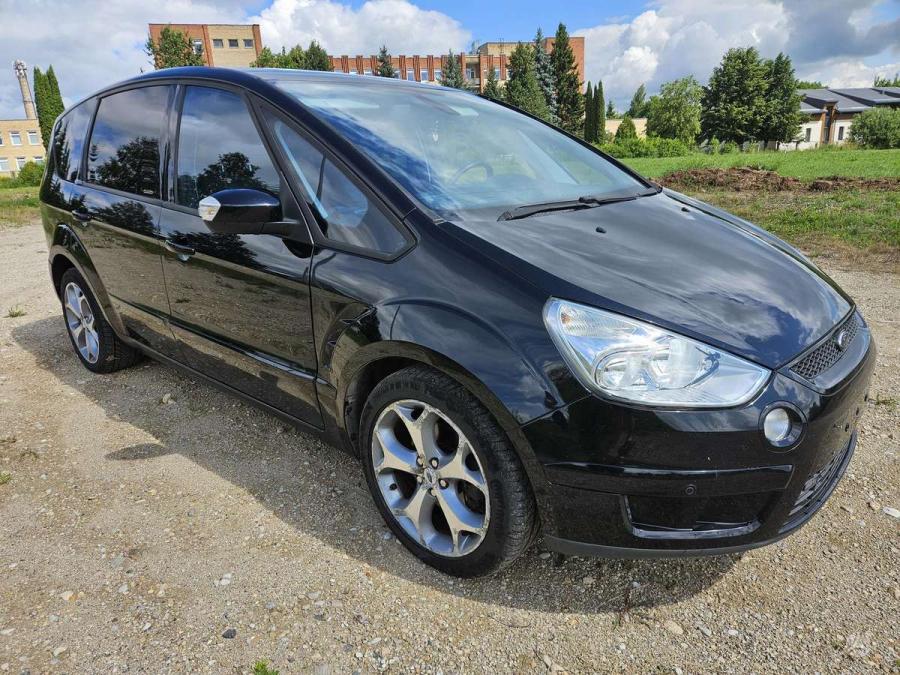Melns Ford S-Max 2008 Pasvalys, ar dzinēja tilpumu 1.75 L un nobraukumu 227 tūkst. km par 3350 €, foto 4 vietnē AUTOMOTO.COM.LV