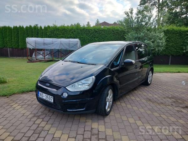 Melns Ford S-Max 2008 Rīga, ar dzinēja tilpumu 2.00 L un nobraukumu 402 tūkst. km par 2850 €, foto 1 vietnē AUTOMOTO.COM.LV