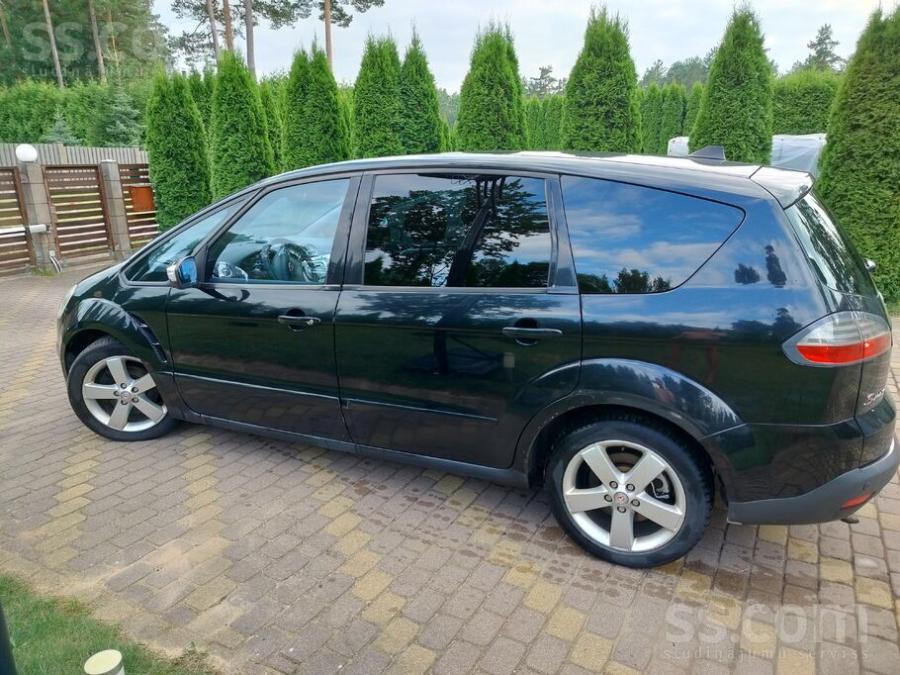 Melns Ford S-Max 2008 Rīga, ar dzinēja tilpumu 2.00 L un nobraukumu 402 tūkst. km par 2850 €, foto 4 vietnē AUTOMOTO.COM.LV