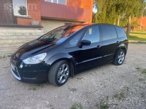 Black Ford S-Max 2008 in Rezekne, with an engine capacity of 2.20 L and mileage of 330 thousand km for 4500 €, photo 9 on AUTOMOTO.COM.LV