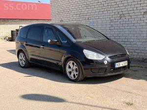 Black Ford S-Max 2008 in Liepaja, with an engine capacity of 2.20 L and mileage of 398 thousand km for 3700 €, photo  on AUTOMOTO.COM.LV