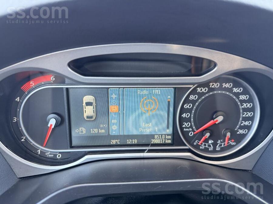Black Ford S-Max 2008 in Liepaja, with an engine capacity of 2.20 L and mileage of 398 thousand km for 3700 €, photo 12 on AUTOMOTO.COM.LV