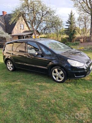 Melns Ford S-Max 2008 Kuldīga, ar dzinēja tilpumu 2.00 L un nobraukumu 290 tūkst. km par 2500 €, foto  vietnē AUTOMOTO.COM.LV
