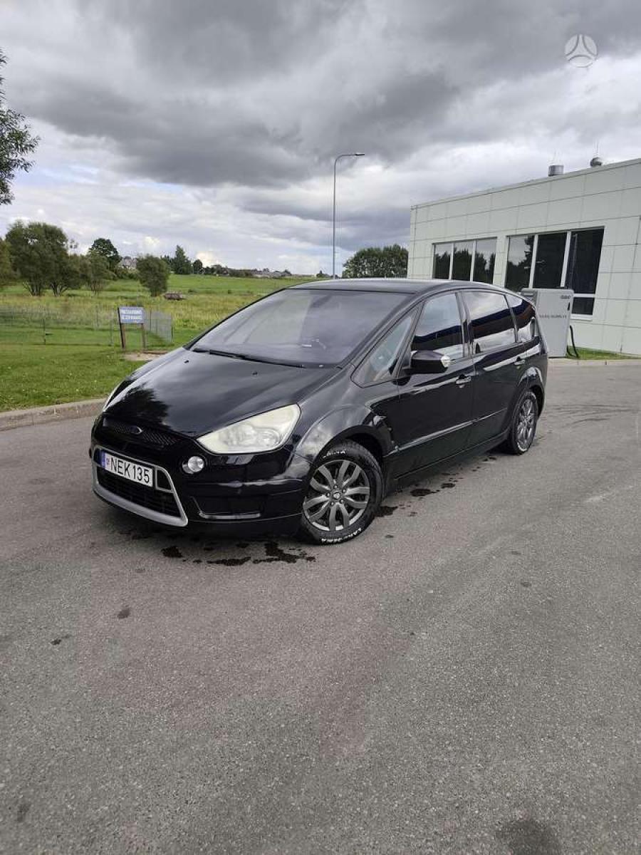 Melns Ford S-Max 2008 Telšiai, ar dzinēja tilpumu 2.20 L un nobraukumu 238 tūkst. km par 3500 €, foto 10 vietnē AUTOMOTO.COM.LV