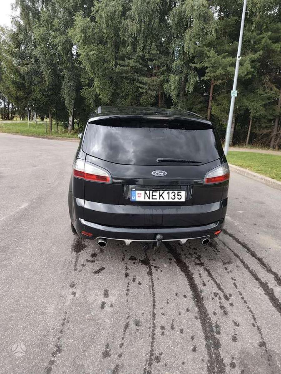 Melns Ford S-Max 2008 Telšiai, ar dzinēja tilpumu 2.20 L un nobraukumu 238 tūkst. km par 3500 €, foto 13 vietnē AUTOMOTO.COM.LV