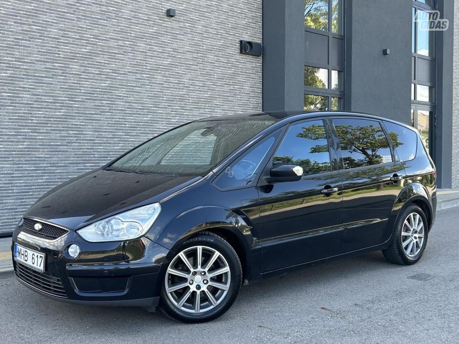Melns Ford S-Max 2008 Kauņa, ar dzinēja tilpumu 2.00 L un nobraukumu 380 tūkst. km par 2350 €, foto 1 vietnē AUTOMOTO.COM.LV