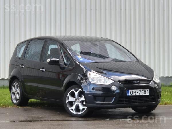Black Ford S-Max 2008 in Riga, with an engine capacity of 2.00 L and mileage of 0 thousand km for 2990 €, photo 3 on AUTOMOTO.COM.LV