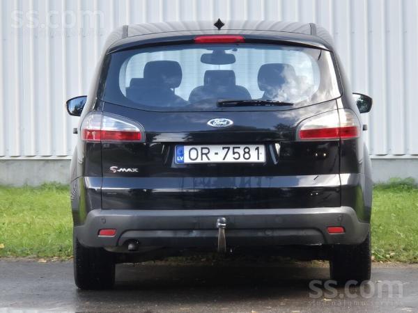 Black Ford S-Max 2008 in Riga, with an engine capacity of 2.00 L and mileage of 0 thousand km for 2990 €, photo 9 on AUTOMOTO.COM.LV
