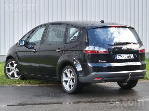 Black Ford S-Max 2008 in Riga, with an engine capacity of 2.00 L and mileage of 0 thousand km for 2990 €, photo 10 on AUTOMOTO.COM.LV