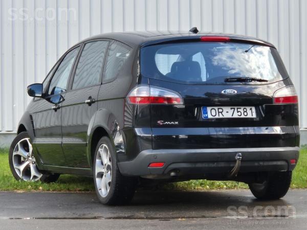 Black Ford S-Max 2008 in Riga, with an engine capacity of 2.00 L and mileage of 0 thousand km for 2990 €, photo 11 on AUTOMOTO.COM.LV