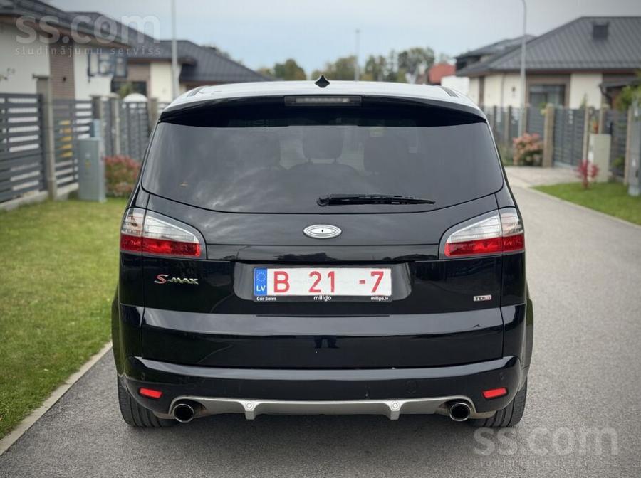 Black Ford S-Max 2008 in Jelgava, with an engine capacity of 2.20 L and mileage of 324 thousand km for 4500 €, photo 10 on AUTOMOTO.COM.LV