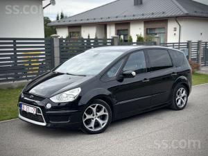Melns Ford S-Max 2008 Jelgava, ar dzinēja tilpumu 2.20 L un nobraukumu 324 tūkst. km par 4500 €, foto  vietnē AUTOMOTO.COM.LV