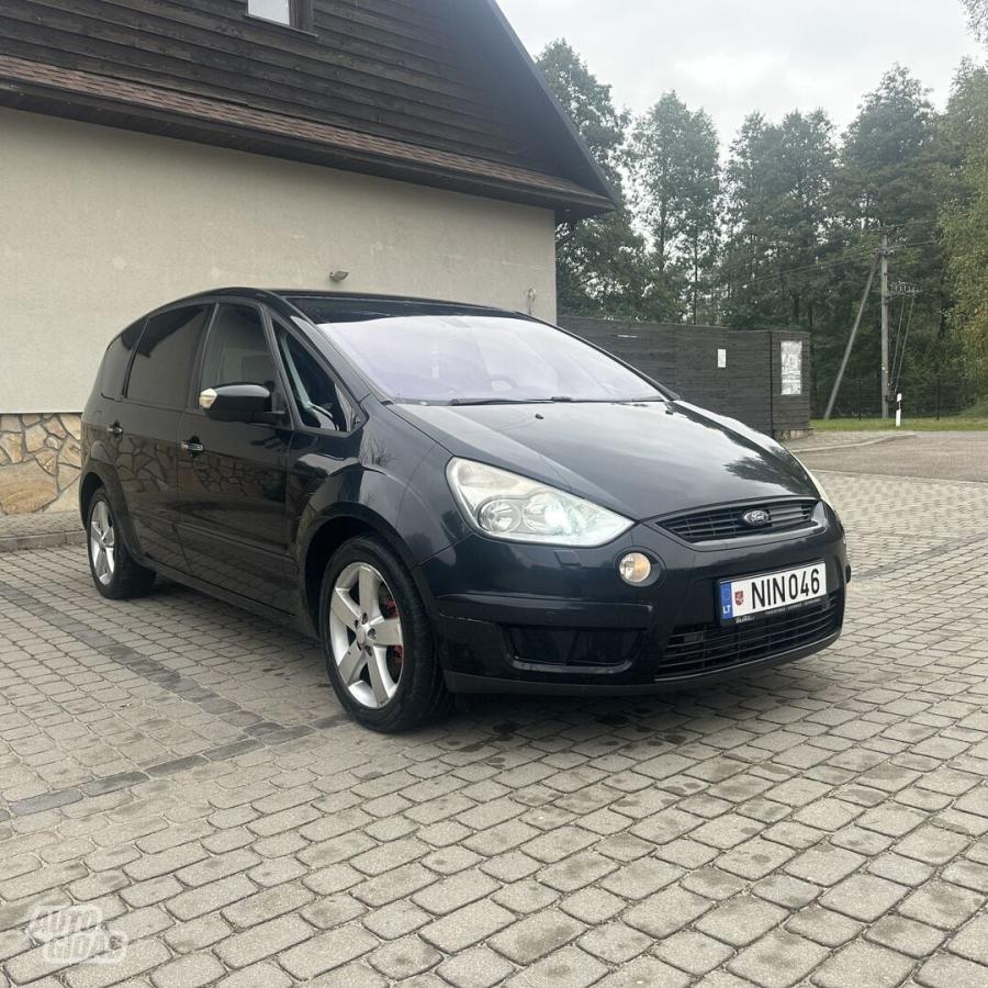 Melns Ford S-Max 2008 Druskininkai, ar dzinēja tilpumu 2.00 L un nobraukumu 280 tūkst. km par 3100 €, foto 1 vietnē AUTOMOTO.COM.LV