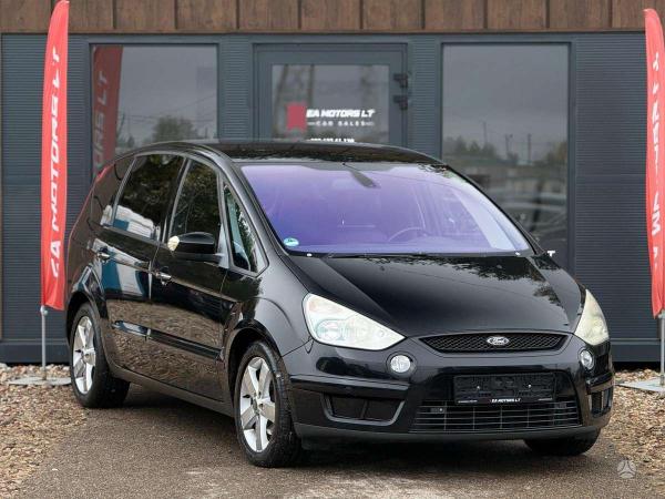 Melns Ford S-Max 2008 Viļņa, ar dzinēja tilpumu 2.18 L un nobraukumu 223 tūkst. km par 4350 €, foto 4 vietnē AUTOMOTO.COM.LV