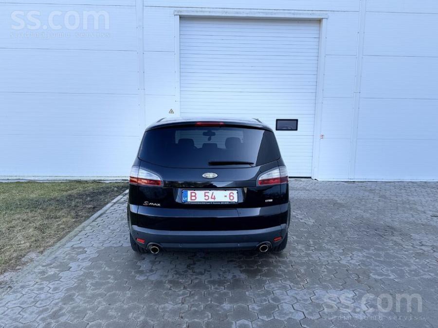 Black Ford S-Max 2009 in Riga, with an engine capacity of 2.20 L and mileage of 304 thousand km for 4990 €, photo 7 on AUTOMOTO.COM.LV