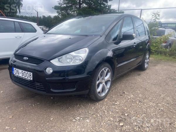 Black Ford S-Max 2009 in Riga, with an engine capacity of 2.00 L and mileage of 292 thousand km for 3900 €, photo 1 on AUTOMOTO.COM.LV