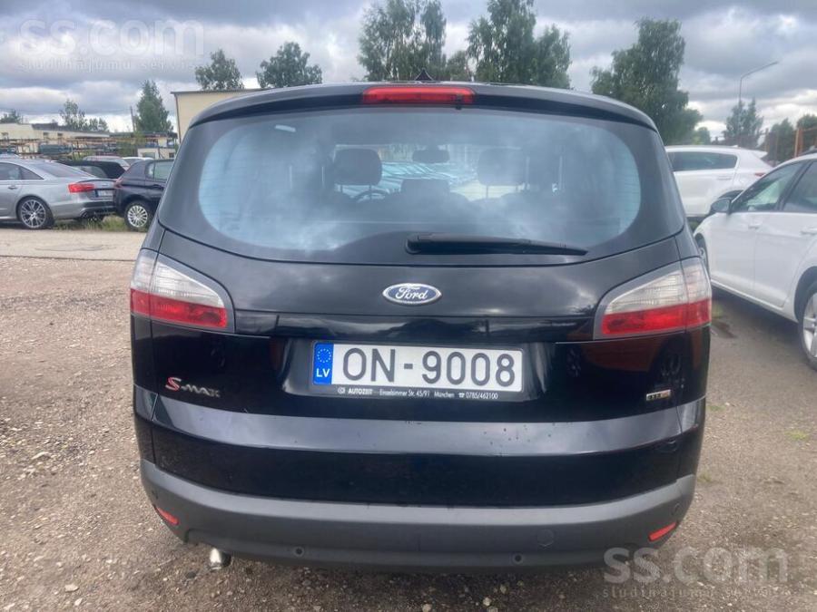 Melns Ford S-Max 2009 Rīga, ar dzinēja tilpumu 2.00 L un nobraukumu 292 tūkst. km par 3900 €, foto 6 vietnē AUTOMOTO.COM.LV