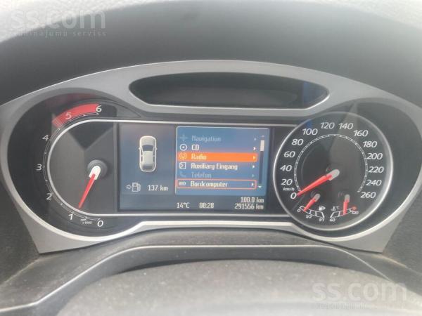 Black Ford S-Max 2009 in Riga, with an engine capacity of 2.00 L and mileage of 292 thousand km for 3900 €, photo 8 on AUTOMOTO.COM.LV