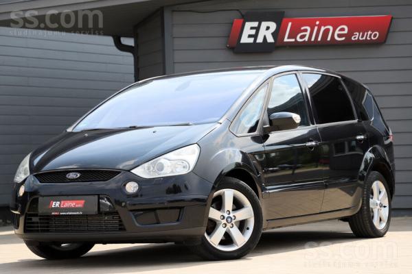 Black Ford S-Max 2009 in Tukums, with an engine capacity of 2.00 L and mileage of 218 thousand km for 4300 €, photo 2 on AUTOMOTO.COM.LV